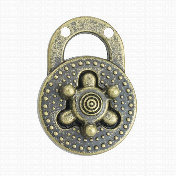Buy your Various clasps antique brass plated Turn clasp 38 x 51 mm online