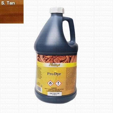 Buy your Fiebing Pro Dye GALLON colour: Saddle tan content: 3,78 liter online