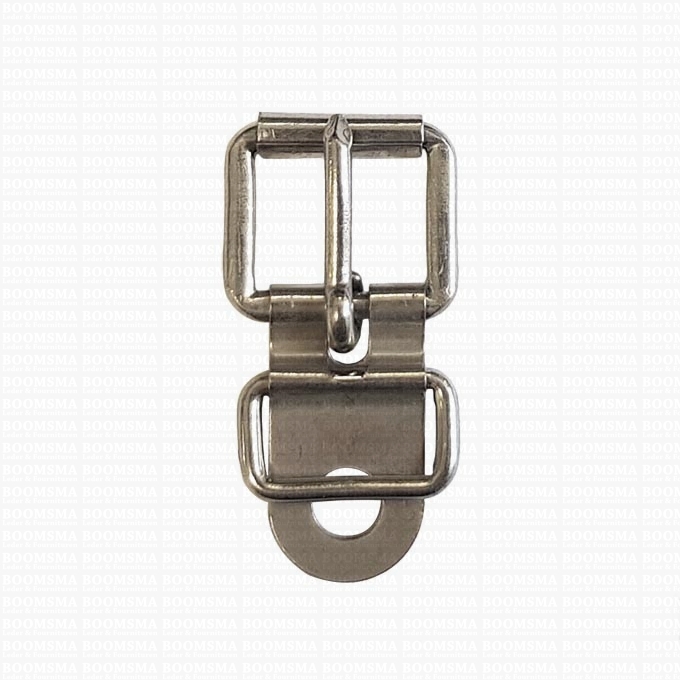 Buy your Sandal buckle silver 12 mm with buckleplate and keeper (10 pcs ...