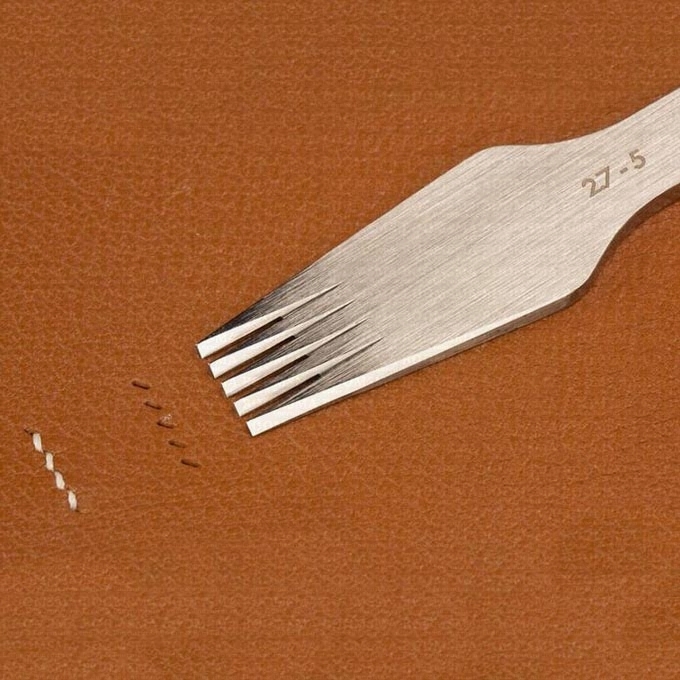 Buy your Stainless steel pricking iron Craftplus 5 - prong 2,7 mm (7/64 ...